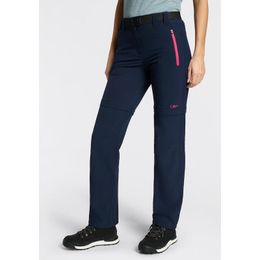 CMP Damen CMP Zip-off-Hose &raquo;WOMAN ZIP OFF PANT&laquo; mit Rei&szlig;verschlusstaschen, elastisches Material, schnell trocknend 46, N-Gr