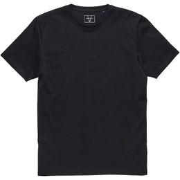 MARVELIS Herren MARVELIS T-Shirt aus Baumwolle, Rundhals, casual fit schwarz S