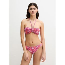 Marc O'Polo Marc O'polo Damen Marc O'Polo Bikini-Hose &raquo;Abstract Leaf AOP&laquo; pink XS (34), N-Gr