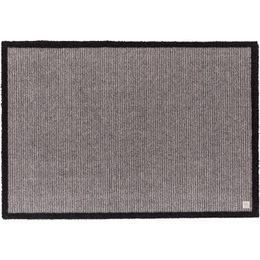 barbara becker Fu&szlig;matte &raquo;Gentle Schmutzfangmatte & L&auml;ufer, Made in Belgium&laquo; rechteckig 7 mm H&ouml;he Schmutzfangteppich, Schmutzmatte, dezentes Streifen Design, waschbar