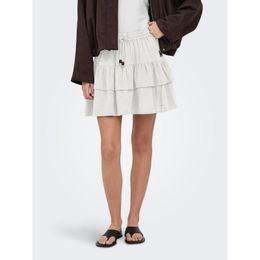 Only Damen Only Minirock &raquo;ONLSWAR STRING SHORT SKIRT WVN&laquo; Baumwolle S (36)