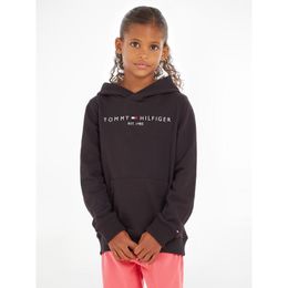 Tommy Hilfiger Jungen Kapuzensweatshirt &raquo;ESSENTIAL HOODIE&laquo;, Kinder Kids Junior MiniMe,f&uuml;r Jungen und M&auml;dchen schwarz 5/110