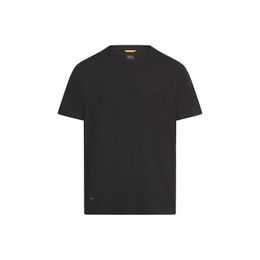 Camel Active Herren Camel Active T-Shirt mit Logo-Stickerei schwarz XL