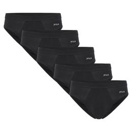 Fila Herren Slip ohne Eingriff, Multipack schwarz L
