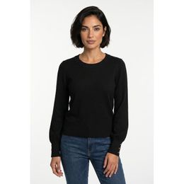 V&eacute;ro Moda Vero Moda Damen Strickpullover &raquo;VMHAPPY LS O-NK BUTTON CUFF PULLOVER BOO&laquo; M