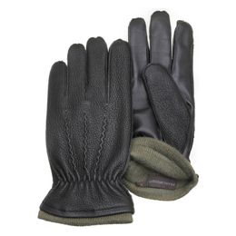 Pearlwood Damen Pearlwood Lederhandschuhe &raquo;Miles&laquo; Touchscreen proofed - 10 Finger System schwarz 8,5