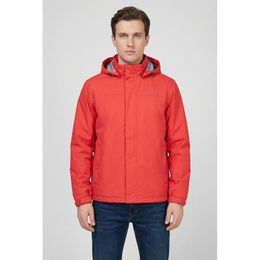 CMP Herren CMP Regenjacke mit Kapuze mit Rei&szlig;verschlusstaschen, atmungsaktiv, winddicht, wasserdicht 46