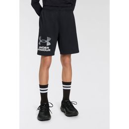 Under Armour Jungen Trainingsshorts &raquo;TECH&laquo; f&uuml;r vielseitige Aktivit&auml;ten, leichtes Material, schnelltrocknend schwarz S (128/134), N-Gr