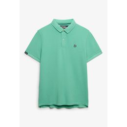 Superdry Herren Poloshirt &raquo;VINTAGE DESTROY POLO&laquo; Baumwolle, relaxed fit gr&uuml;n XXL