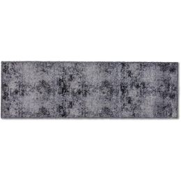 Astra Fu&szlig;matte &raquo;Pure & Soft&laquo; rechteckig 7 mm H&ouml;he Schmutzfangmatte, waschbar grau Kunstfaser B : 50cm 1 Stk., 7mm, L: 150cm