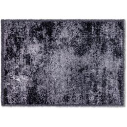 Astra Fu&szlig;matte &raquo;Pure & Soft&laquo; rechteckig 7 mm H&ouml;he Schmutzfangmatte, waschbar grau Kunstfaser B : 50cm 1 Stk., 7mm, L: 70cm