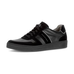 Pius Gabor Herren Sneaker , Freizeitschuh, Halbschuh, Schn&uuml;rschuh in Bequemweite G (= weit) schwarz 6 (39)