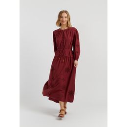 Chinti & Parker Dress female size 44 Dark red