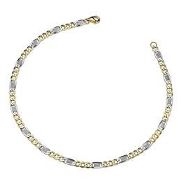 Firetti Damen Armband &raquo;Schmuck Geschenk Gold 333 Armschmuck Armkette 2-farbig bicolor&laquo; Made in Germany gold 19, Gelbgold 333