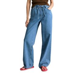 Marc O'Polo Marc O'polo Denim Damen Marc O'Polo DENIM Weite Jeans &raquo;Model Tomm wide mit elastischem Bund&laquo; blau 32, L&auml;nge 30