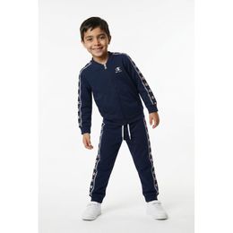 Champion Jungen Trainingsanzug &raquo;Sports-inspired Toddler Terry Full Zip Sweatsuit with tape detailing&laquo; 2 tlg. Zweiteiliges Set, mit Rei&szlig;verschluss, aus