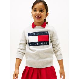 Tommy Hilfiger Kinder Sweatshirt, Kinder bis 16 Jahre, mit Rundhalsausschnitt 92