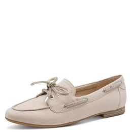 Marco Tozzi Herren Marco Tozzi Slipper , Blockabsatz, Schupfschuh, Bootschuh in veganer Verarbeitung beige 40