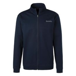 Bench. Loungewear Herren Sweatjacke mit seitlichen Eingrifftaschen, aus leichter und bequemer Sweatware blau 60/62 (XXL)
