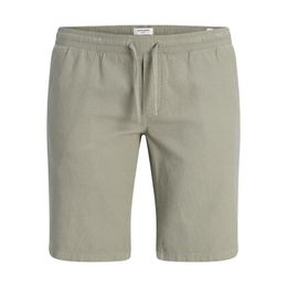 Jack & Jones PlusSize Jack & Jones Plussize Herren Jack & Jones PlusSize Jogginghose &raquo;JPSTJAIDEN WAFFLE RESORT SHORTS PLS&laquo; mit elastischem Bund beige 48 (7XL), N-Gr