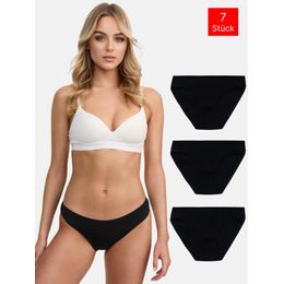 Tazzio Slip '3er-Pack F941' Damen Gr&ouml;&szlig;e XL schwarz