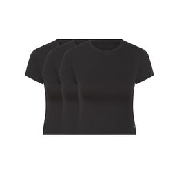 G-Star Raw G-Star Damen G-STAR T-Shirt &raquo;SERPENTINE, 3 PACK BABY TEES&laquo; Packung, 3 Stk. mit Rundhals, figurbetont schwarz XS