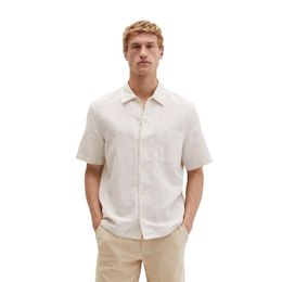 Marc O'Polo Marc O'polo Herren Marc O'Polo Kurzarmhemd regular aus Leinen-Bio-Baumwoll-Mix beige S, N-Gr