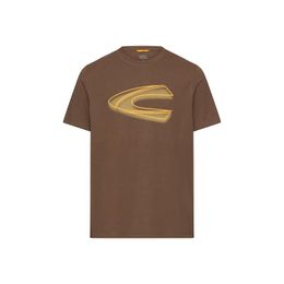 Camel Active Herren Camel Active Print-Shirt mit Logo-Print braun 4XL