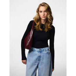 Pieces Damen Pieces Rundhalspullover &raquo;PCMIRA NEW LS O-NECK KNIT NOOS BC&laquo; Viskosemischung schwarz XL