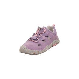 Superfit Kinder Slip-On Sneaker &raquo;TRACE WMS: mittel&laquo; Sandale, mit Schnellverschluss, Gr&ouml;&szlig;enschablone zum Download lila 29