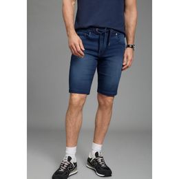 Arizona Herren Jeansshorts gerade geschnittenes Bein, Regular Fit Passform 33, N-Gr
