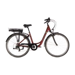 Saxonette Unisex SAXONETTE &raquo;ADVANCED SPORT&laquo; 3 Gang Shimano Alivio Schaltwerk Kettenschaltung Heckmotor 250 W (mit integr. Akku), Elektrofahrrad f&uuml;r 