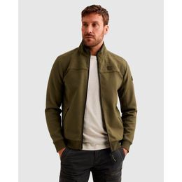 PME-Legend Pme Legend Herren PME LEGEND Sweatjacke seitliche Eingrifftaschen mit Rei&szlig;verschluss gr&uuml;n L