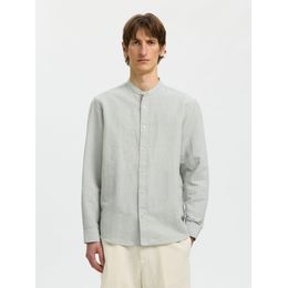 Selected Button Up Shirt 'SLHClay' male size XXL Pastel green