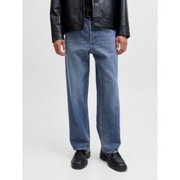 Jack & Jones Jack & Jones Herren Relax-fit-Jeans &raquo;JJIALEX mit cleanem Look und Taschenvielfalt&laquo; Baumwolle, relax fit blau 32, L&auml;nge 30