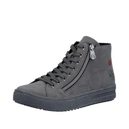 Rieker Damen Schn&uuml;rboots High Top-Sneaker, Herbstschuh mit dezenten Ziern&auml;hten 39