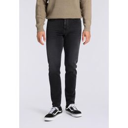 BOSS Orange Herren BOSS Orange Tapered-fit-Jeans &raquo;Onyx Comfor Fit Denim&laquo; Regular Tapered Fit, Stretch-Denim, Mittlere Bundh&ouml;he schwarz 36, L&auml;nge 32