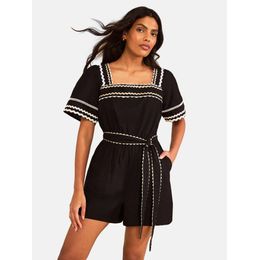Love & Roses Jumpsuit Damen Gr&ouml;&szlig;e M schwarz