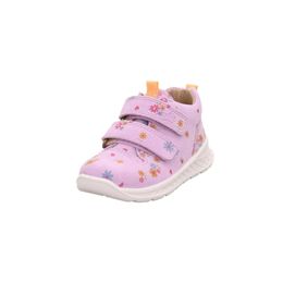 Superfit M&auml;dchen Klettschuh &raquo;BREEZE, WMS: mittel&laquo; Sneaker mit halbhohem Schaft, Gr&ouml;&szlig;enschablone zum Download 26