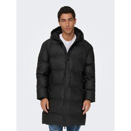 Only & Sons Only & Sons Herren ONLY & SONS Steppjacke &raquo;ONSROYCE PUFFER JACKET OTW&laquo; mit Kapuze schwarz M