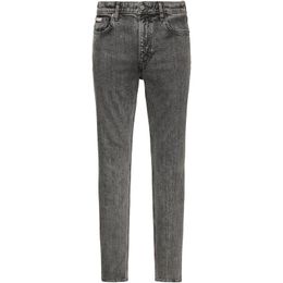 Calvin Klein Jeans Herren Slim-fit-Jeans &raquo;SLIM TAPER&laquo; mit Markenlabel grau 32, L&auml;nge 32