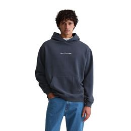 Marc O'Polo Marc O'polo Denim Herren Marc O'Polo DENIM Hoodie, relaxed fit, K&auml;ngurutasche, Logoschriftzug blau XXL