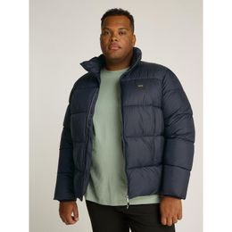 Calvin Klein Big & Tall Herren Calvin Klein Big&Tall Steppjacke &raquo;BT_QUILT PUFFER MW&laquo; in Gro&szlig;en Gr&ouml;&szlig;en mit Logopatch blau 3XL