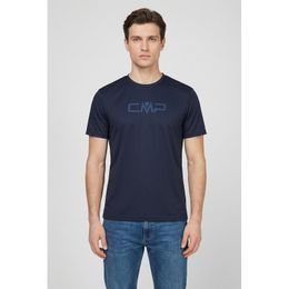 CMP Herren CMP Funktionsshirt &raquo;MAN CO T-SHIRT&laquo; atmungsaktiv, mit Rundhalsausschnitt, schnell trocknend blau 58