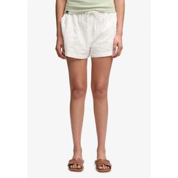 Superdry Damen Shorts &raquo;COTTON BRODERIE BEACH SHORTS&laquo; mit h&uuml;bscher Lochstickerei S, N-Gr