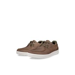Ecco Herren Schn&uuml;rschuh &raquo;BYWAY M MOC TOE&laquo; Halbschuh, Schn&uuml;rer, Freizeitschuh in Mokassin-Form 43