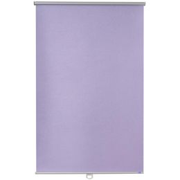 K-home Springrollo &raquo;Anna&laquo; verdunkelnd energiesparend ohne Bohren freih&auml;ngend lila Polyester 150cm, 35cm