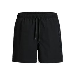 Jack & Jones PlusSize Jack & Jones Plussize Herren Jack & Jones PlusSize Badeshorts &raquo;JPSTMAUI WAVE LOGO SWIM SHORTS SN PLS&laquo; Kunstfaser, mit elastischem Bund, normal 