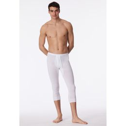 Schiesser Herren Boxershorts &raquo;Original Classics&laquo; 3/4-L&auml;nge, mit Eingriff, Doppelripp wei&szlig; 6