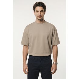 JOOP! Joop Jeans Herren T-Shirt &raquo;Aldric&laquo; Regular fit mit Rundhalsausschnitt beige XL